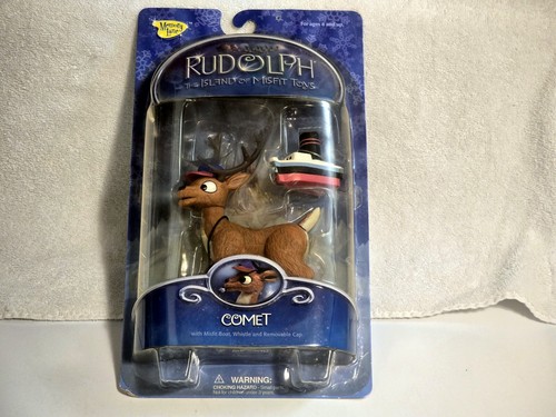 PKG DINGS Memory Lane Rudolph Red Nosed Reindeer Coach Comet + Misfit ...
