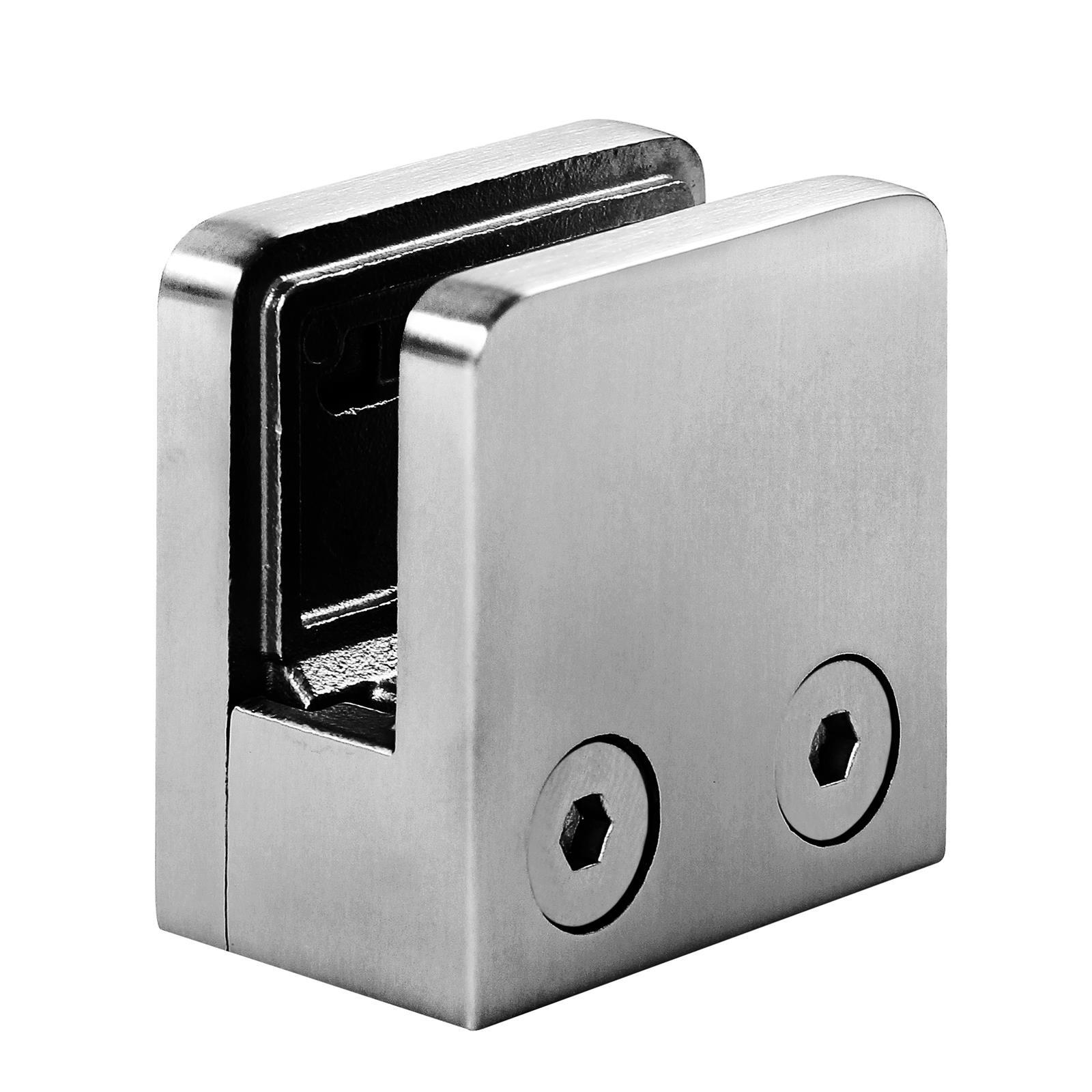 Edelstahl V2a Glashalter, Glasklemme, Glasklemmhalter, Klemmhalter für ...