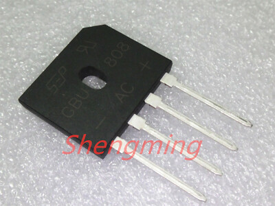 10PCS GBU808 power Diode Bridge Rectifier | eBay
