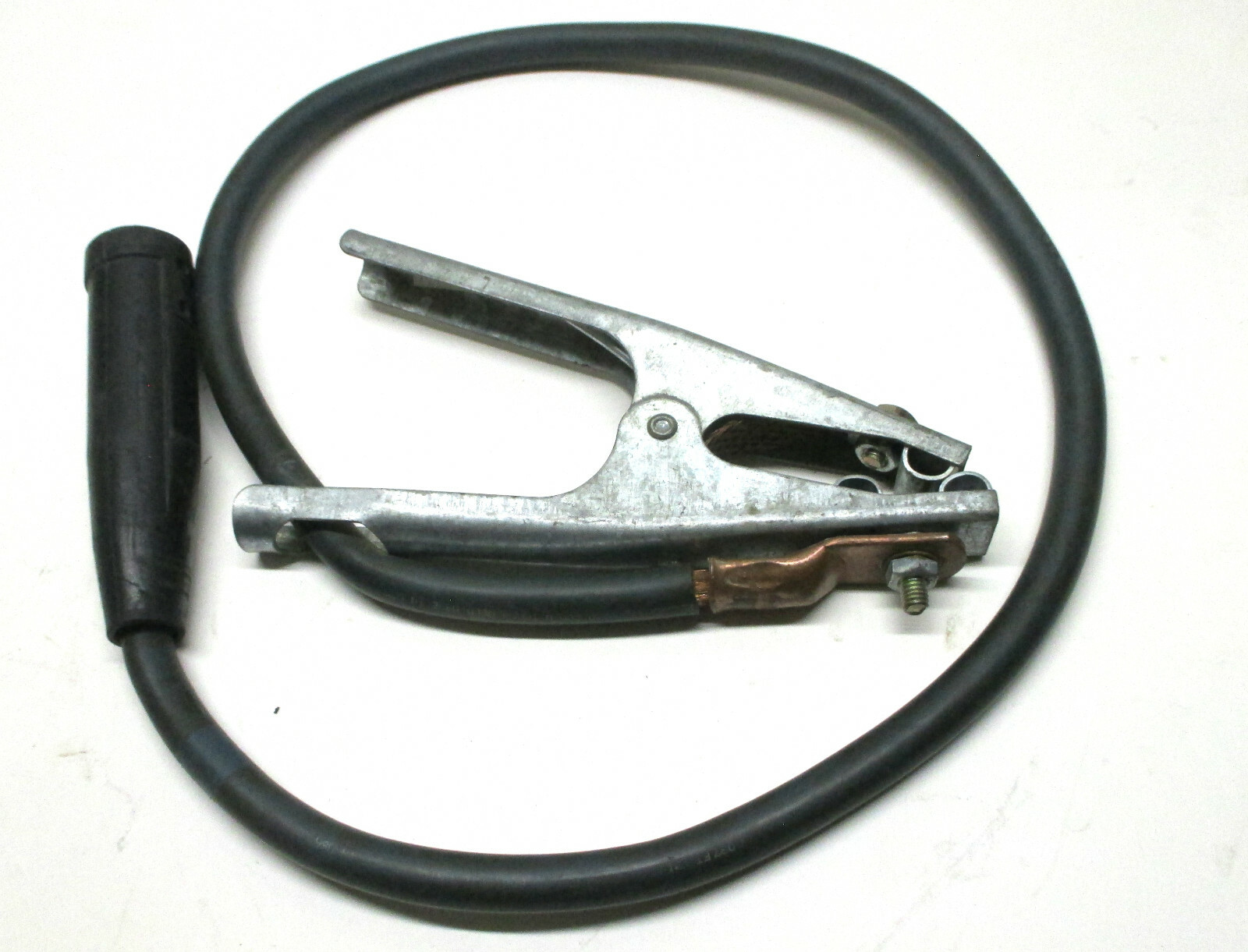 Techniweld Welding Ground Cable 300 Amp 4 ft 2/0 Assebly F Connector ...