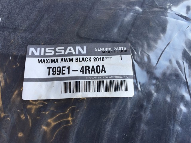 Genuine Nissan Floor Mats All Season Set T99e1-4ra0a for sale online | eBay