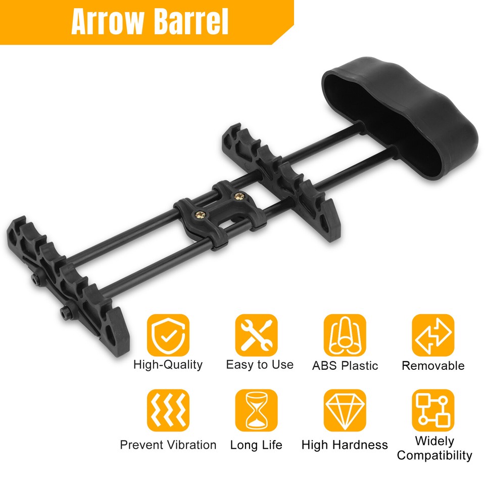5 Arrow Bow Quiver Compound Bow Quivers Archery Arrows Holder with ...