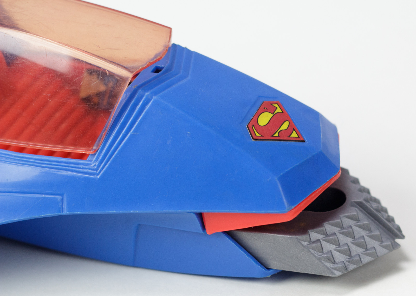 VINTAGE 80s DC COMICS SUPER HEROES SUPERMOBILE TOY VEHICLE 1984 KENNER ...