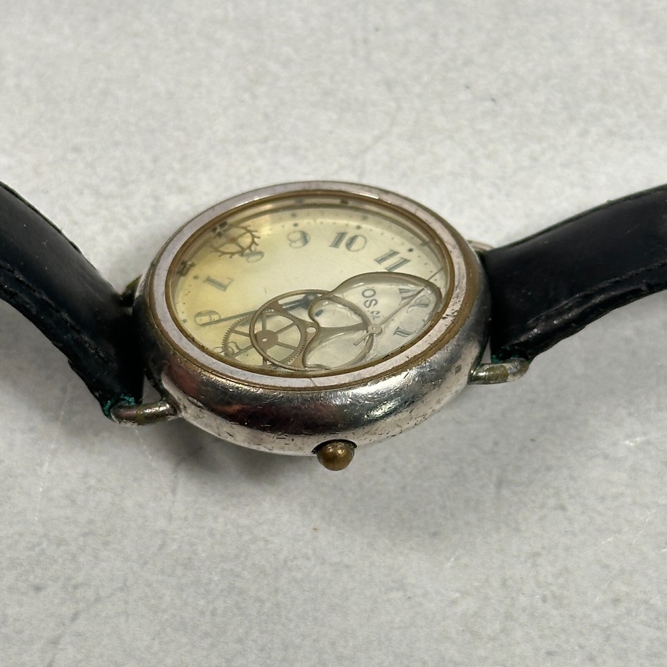 VTG Fossil Watch Liquid Dial Floating Gears Road Trip Y2K 90s FOR PARTS ...