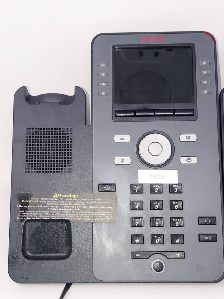 Avaya J179 Gigabit IP Office Phone SIP Color Display w/ JEM24 Expansion ...