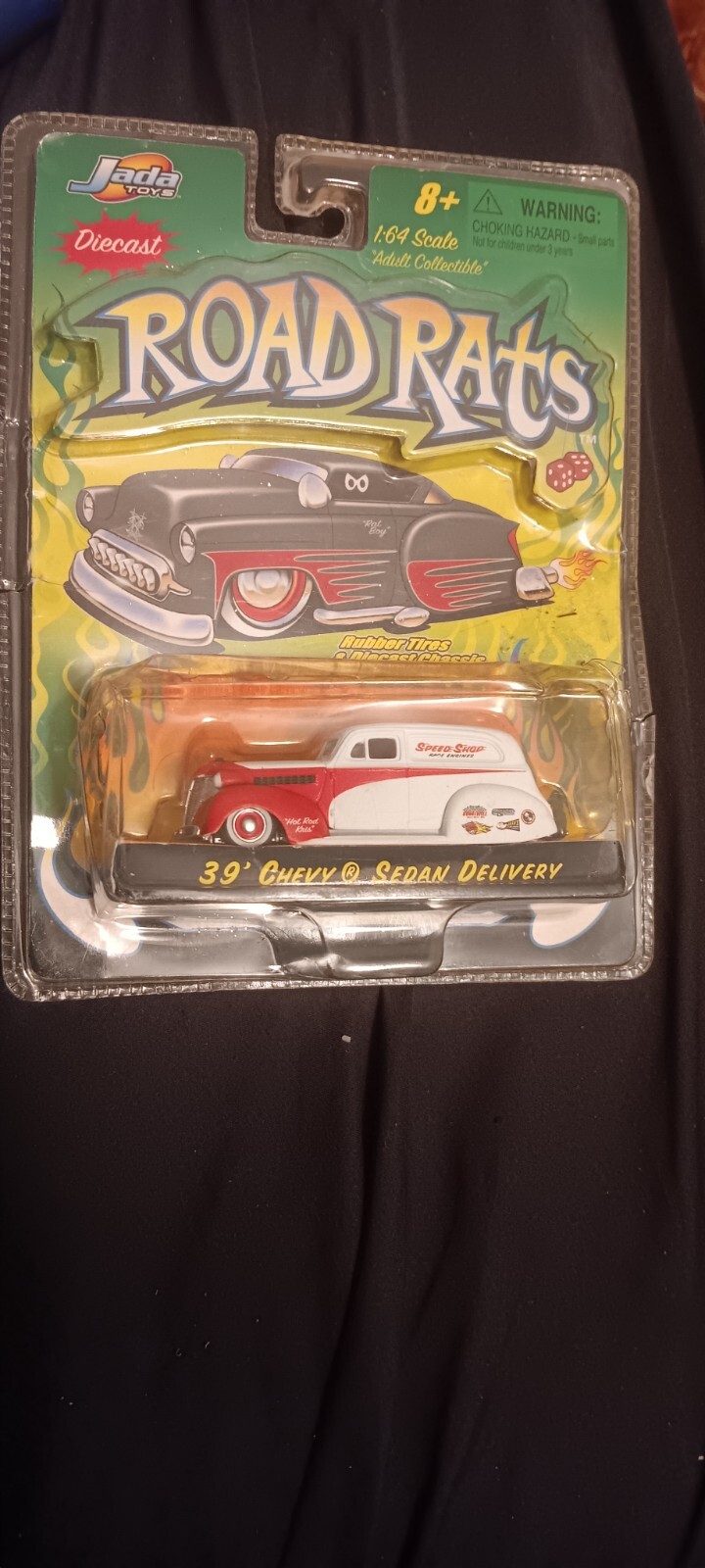 Jada Toys Road Rats TWO '39 Chevy Sedan Delivery 1:64 Factory Sealed ...