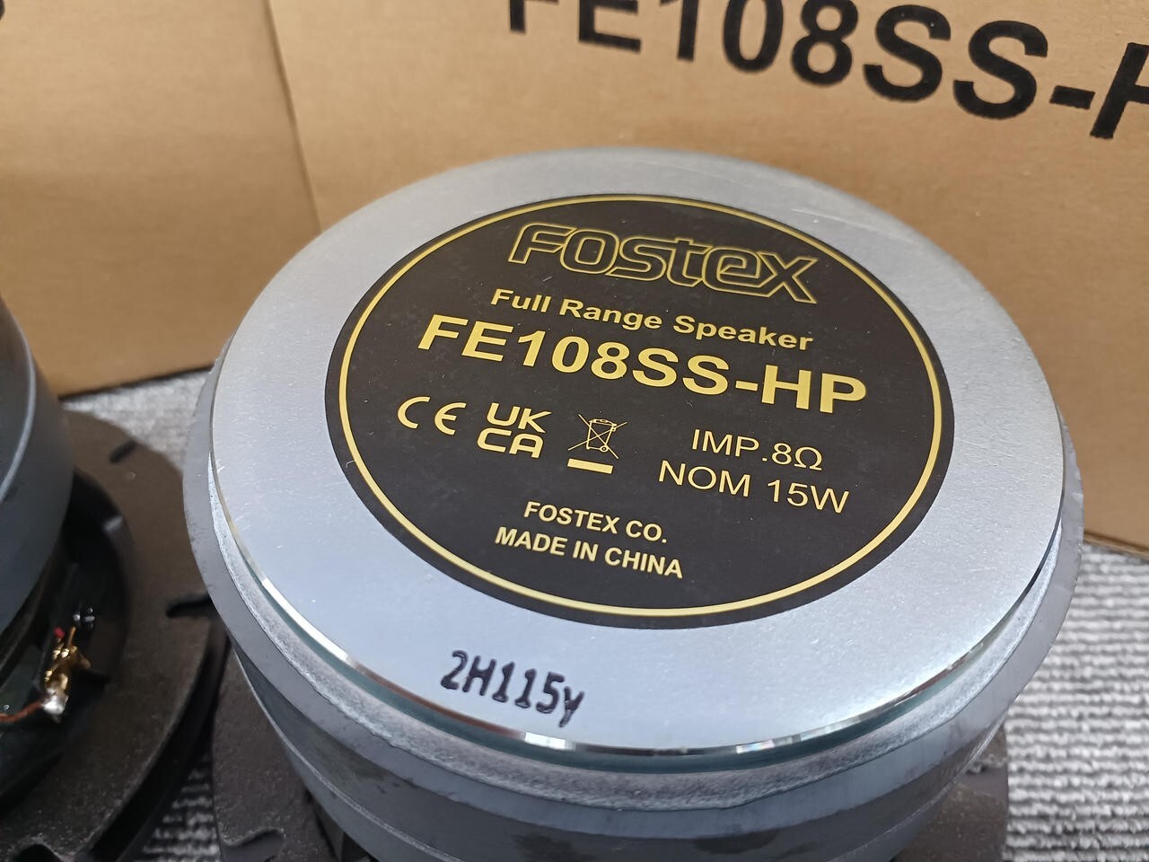 FOSTEX FE108SS-HP Full-Range Speaker Unit Pair USED JP | eBay