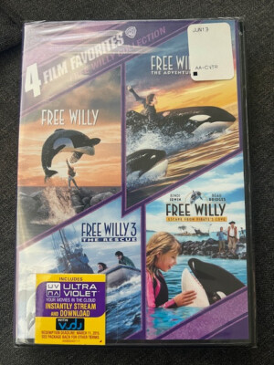 4 Film Favorites Free Willy Collection (DVD) New Sealed(D3) | eBay