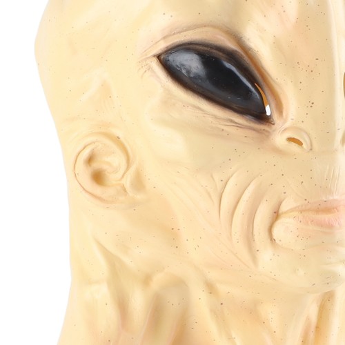 (Assorted Color)Alien Full Head Face Covering Scary Headgear Latex Eco ...