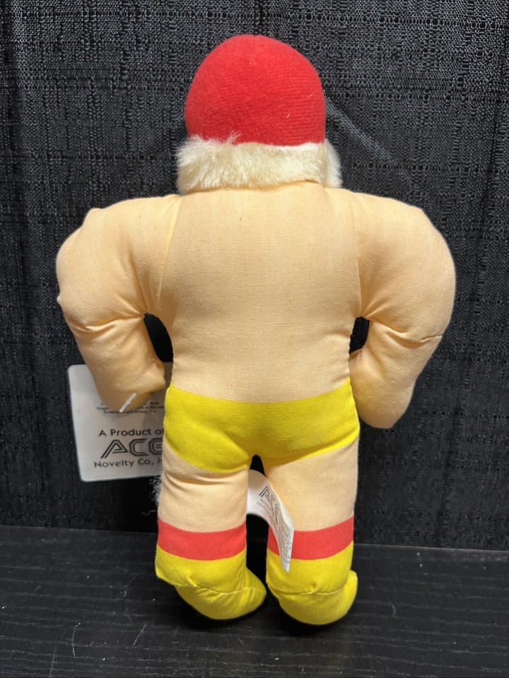 Vintage 1991 WWF Hulk Hogan 8" Plush New w/ Tags, Clean | eBay