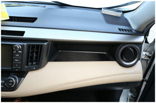 Fit For 2013-2018 Toyota RAV4 Carbon Fiber Vinyl Co-Pilot Dashboard ...