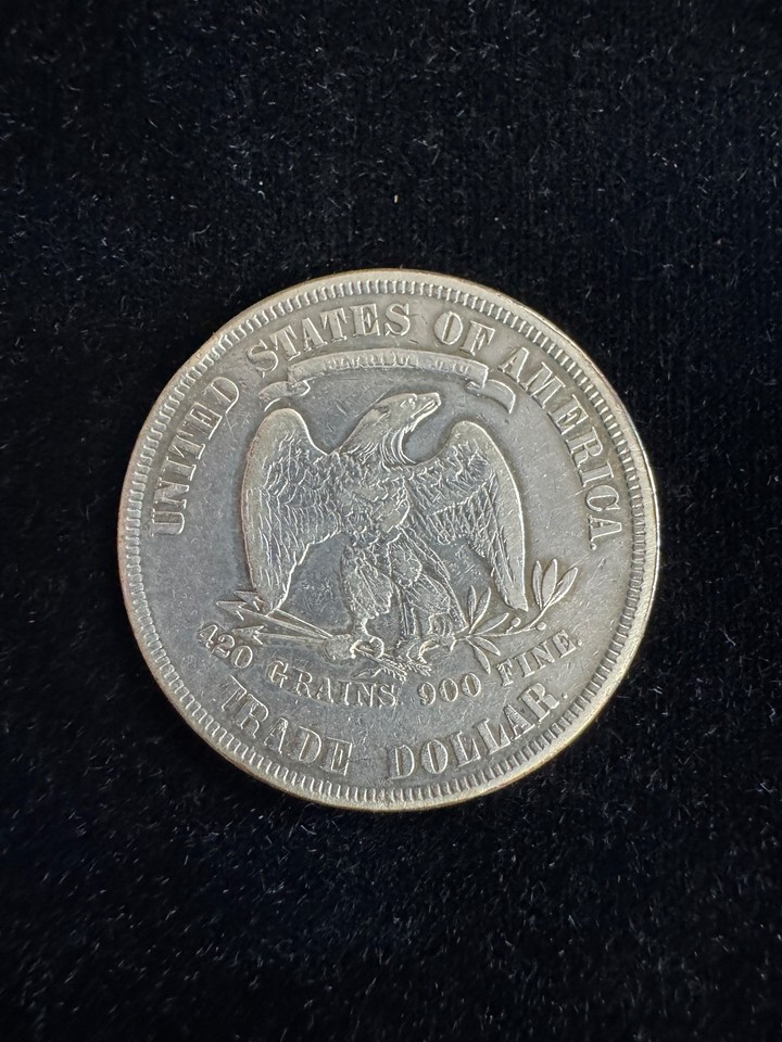 1877 Silver Trade Dollar $1 Nice Coin US Type Coin No Reserve | eBay