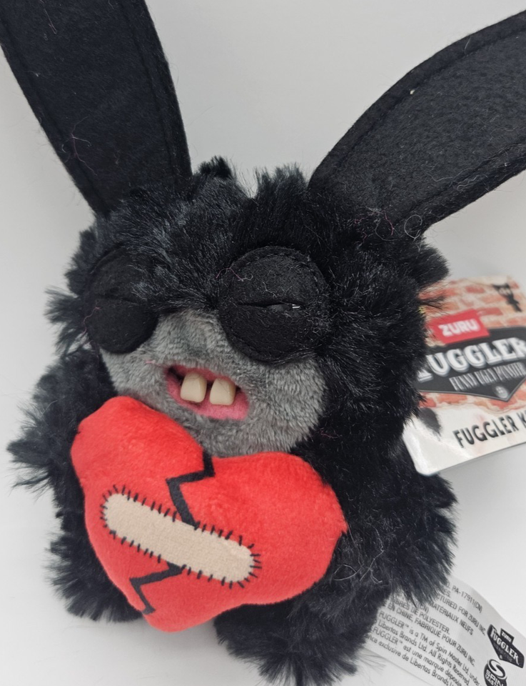 ZURU Fuggler Funny Ugly Monster Broken Heart LORD LONG EARS Keychain ...