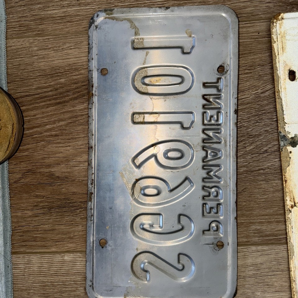 Vintage South Carolina Permanent License Plate Garage Man Cave Wall ...