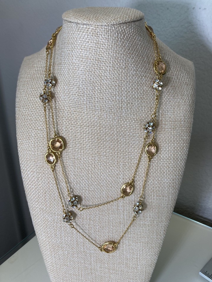 Stella & Dot Long Station Necklace | eBay
