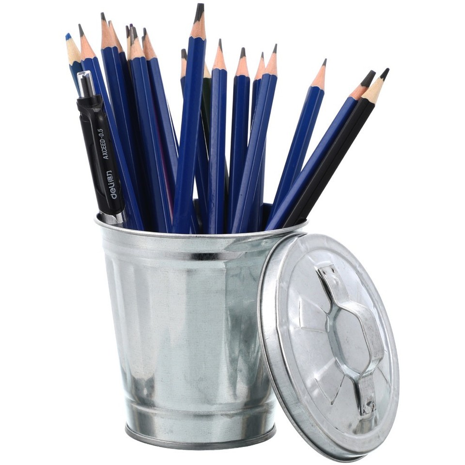 1 Garbage Recycling Container Mini Desktop Garbage Bin Wastebasket ...
