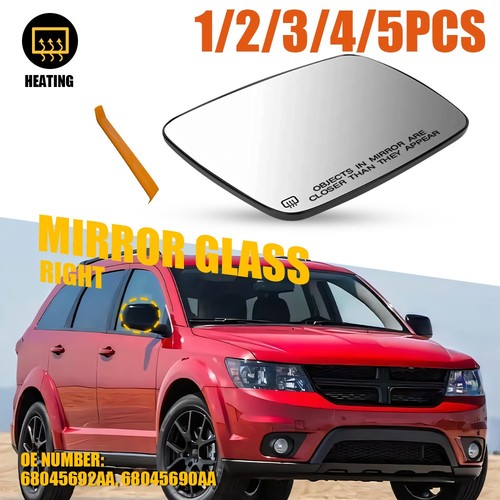 Mirror Glass Heated with Power Adjust for Dodge Journey 2009-2020 ...
