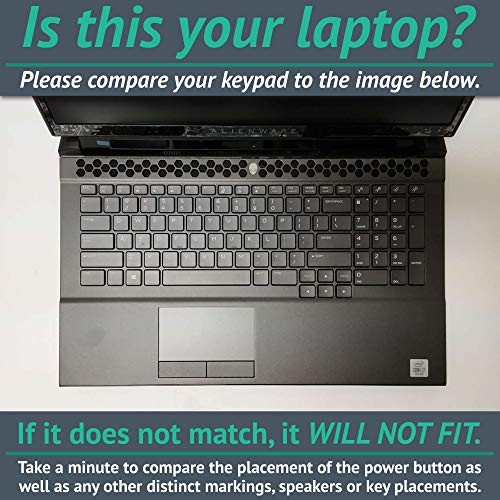 MightySkins Skin for Alienware AREA-51M R2 (2020) - Abstract Black ...