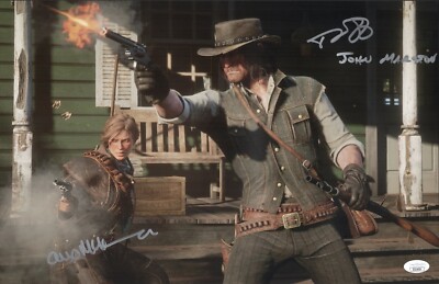 Rob Wiethoff Alex McKenna Signed 11x17 Red Dead Redemption 2 Authentic ...