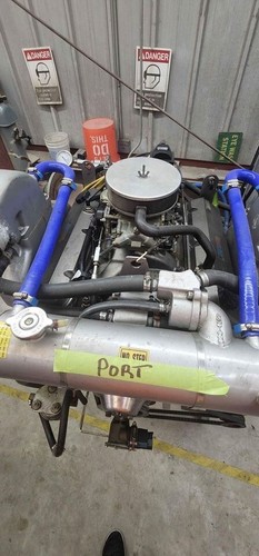 Marine Power 7.4L Marine Gas Engine 454 Marine Power Engine 330 HP PAIR ...