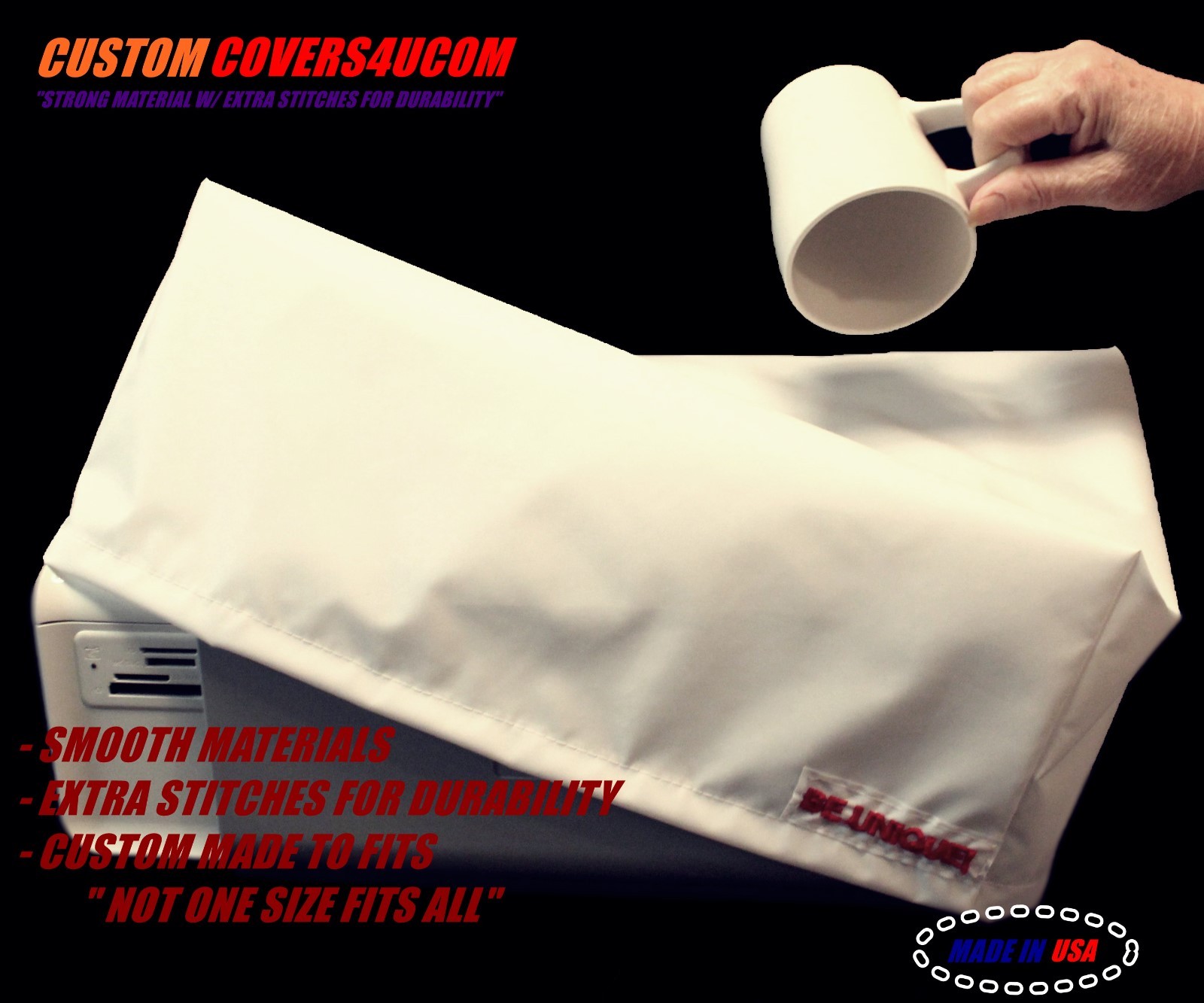 Epson Stylus Pro 4900 / Surecolor P5000 P WHITE CUSTOM DUST COVER ...