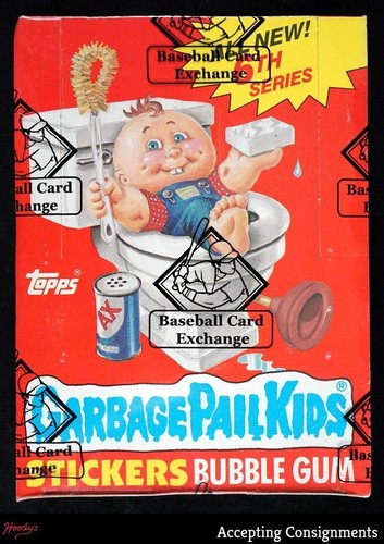 1987 Topps Garbage Pail Kids GPK Series 6 Sealed Wax Box BBCE Wrapped ...