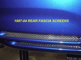 C5 CORVETTE 1997-2004 SCREENS MESH 6 PIECE KIT STAINLESS STEEL | eBay