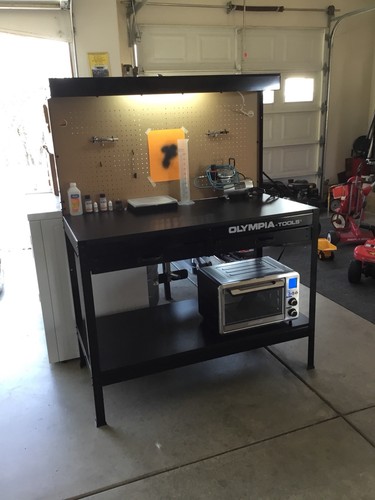 Olympia Tools 82-802 Multi-purpose Workbench With Light 2day Delivery ...