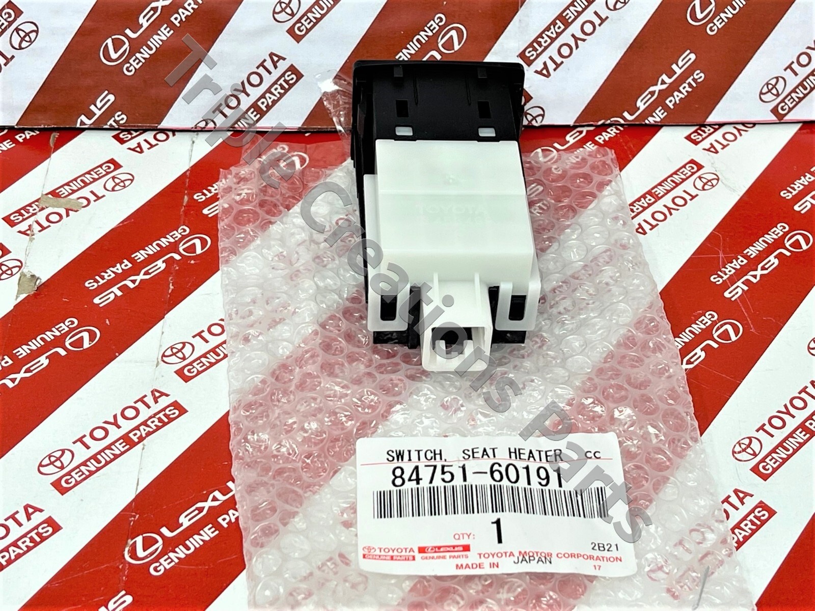 8475160191 GENUINE Toyota SWITCH, SEAT HEATER 84751-60191 OEM | eBay