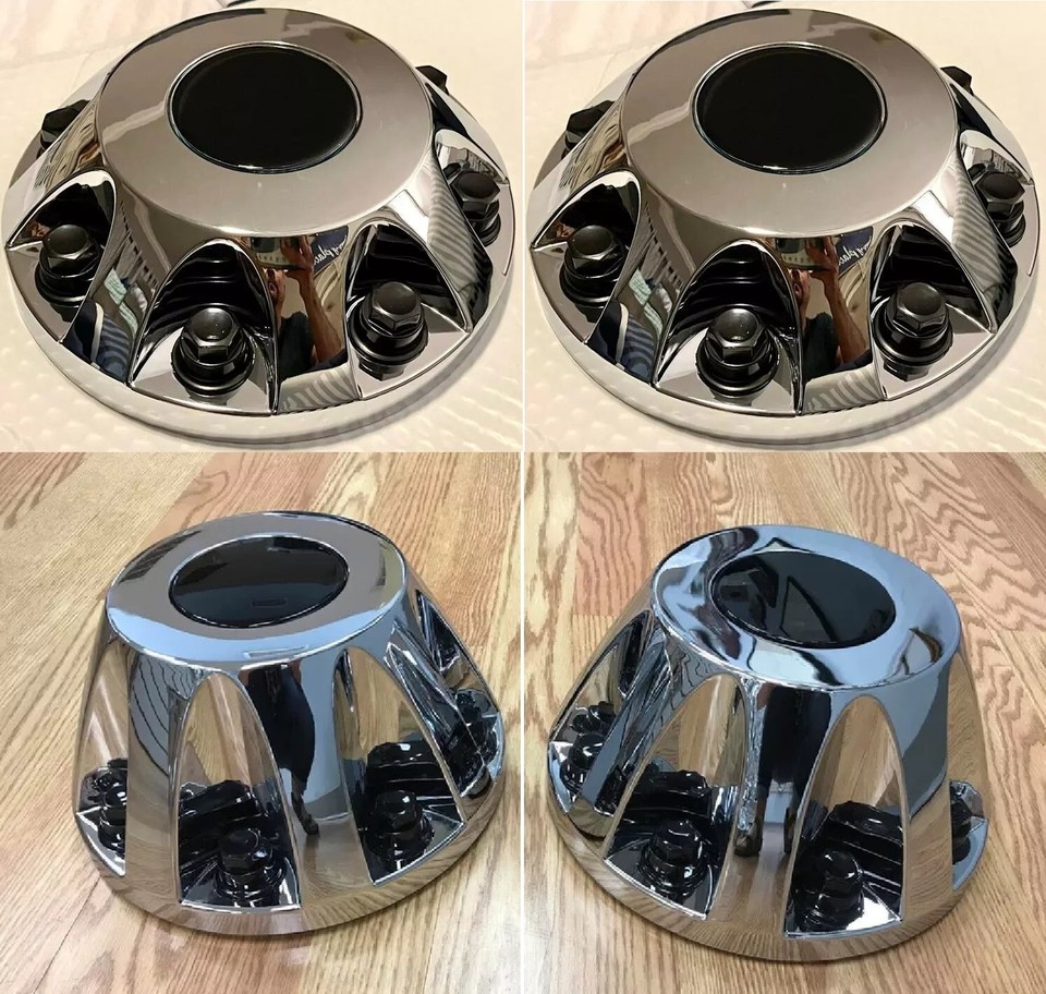 2011-2024 Silverado 3500 17" Dually Wheel Center Cap Front & Rear Dual ...