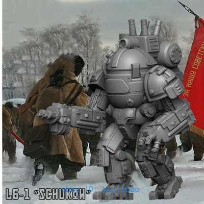 1/35 Scale Mecha Soldier Unpainted Model Kits Resin Sci-Fi Garage Kit ...