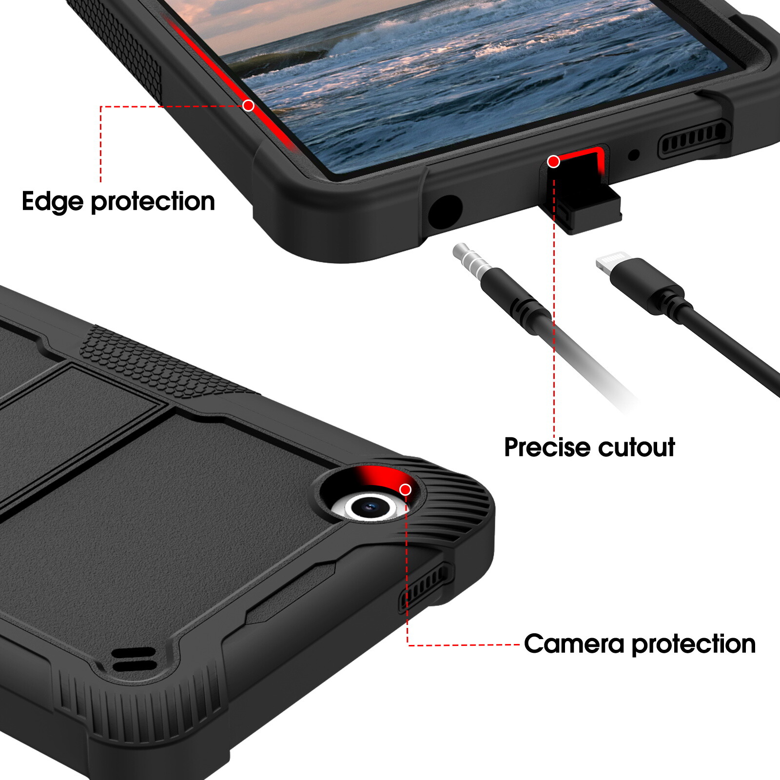 for Samsung Galaxy Tab A9 2023 Shockproof Stand Holder Rugged Tablet ...