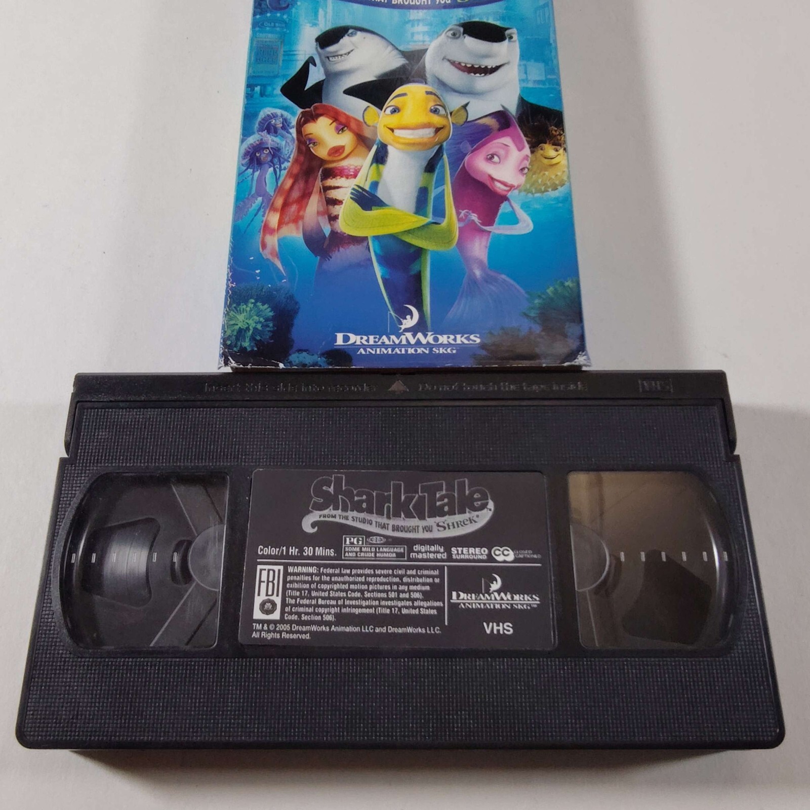 Shark Tale (VHS, 2005, Paper Sleeve) 678149187939| eBay