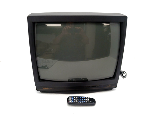 Symphonic B-19WM 19 inch CRT TV Television Retro Gaming with Remote | eBay
