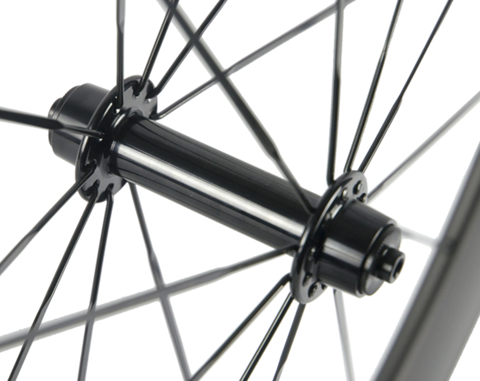 700C Road Bike Rim Brake Carbon Wheels 50mm 23mm Width Clincher Carbon ...