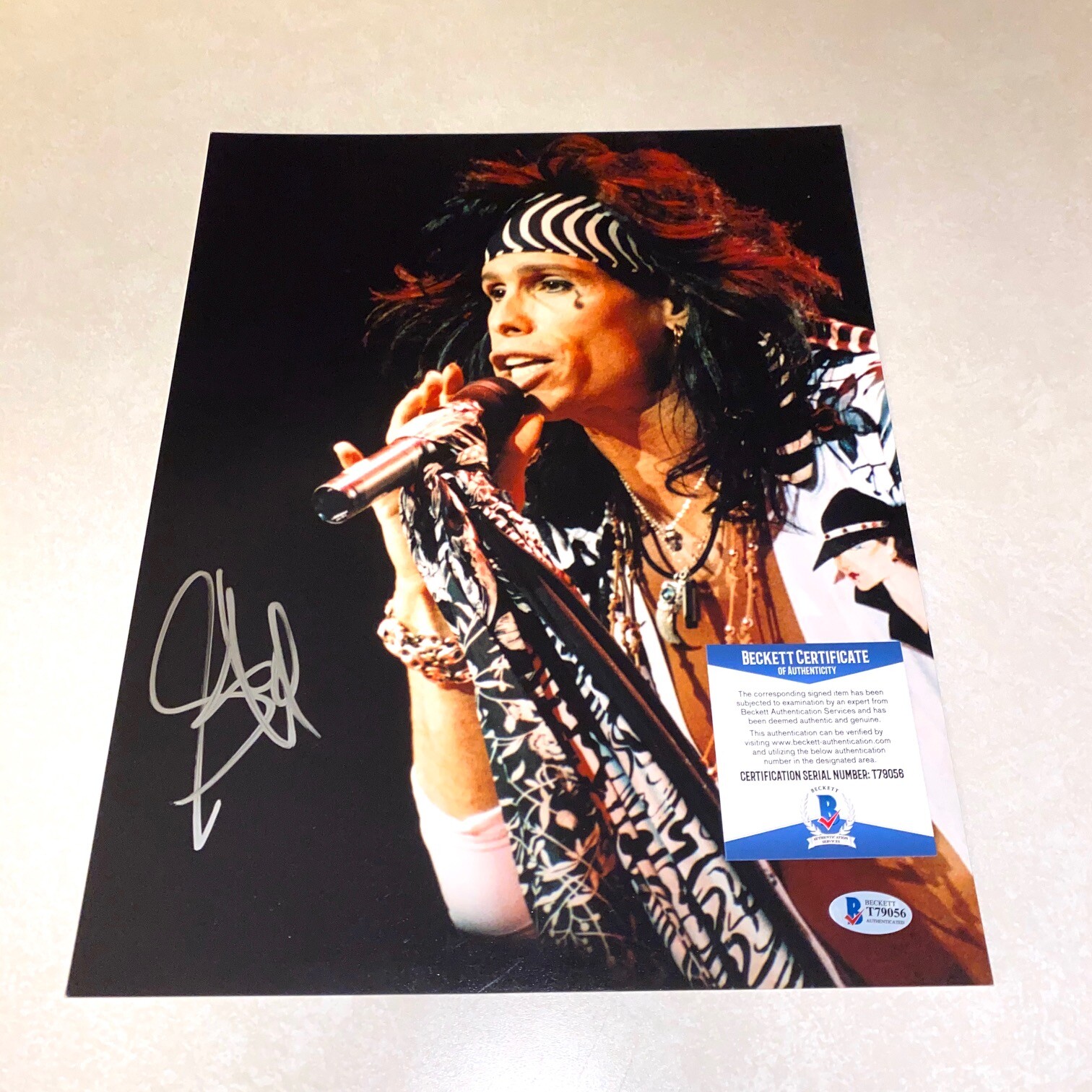 Steven Tyler Autographed Memorabilia | Signed Photo, Jersey ...