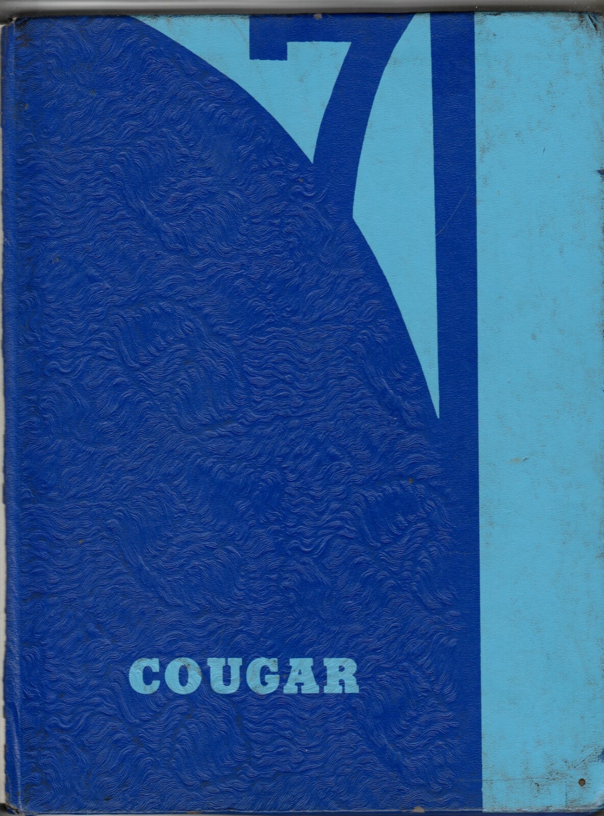 1971 Crow High School Yearbook, The Cougar, Eugene, Oregon | eBay