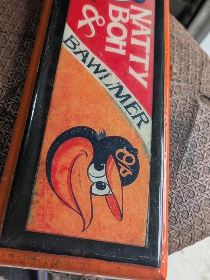 Custom Natty Boh/ Orioles Sign National Bohemian | eBay