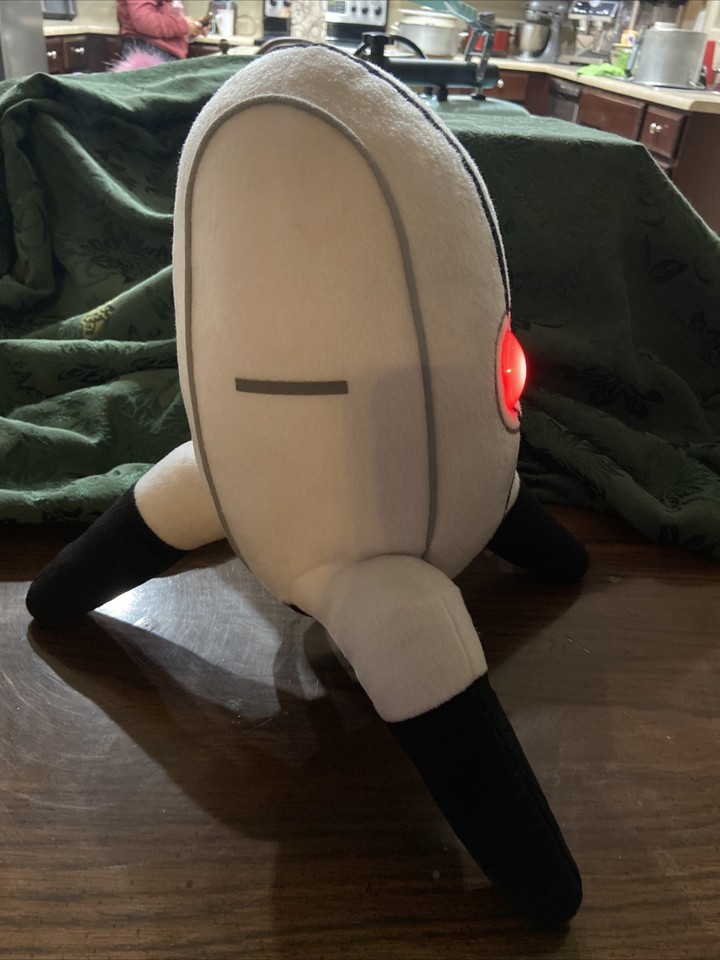 Portal Sentry Turret Electronic Plush Thinkgeek Working Electronics | eBay