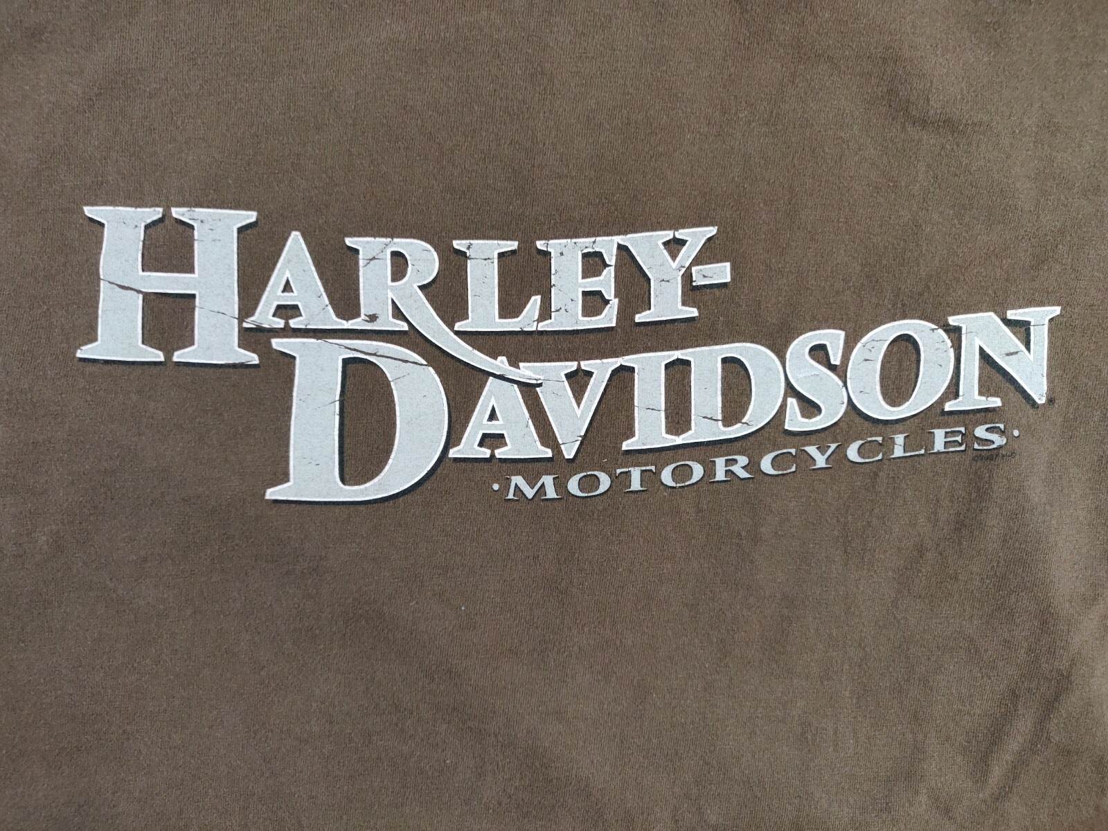 RARE HARLEY DAVIDSON AD FARROW COLUMBUS OHIO T-SHIRT … - Gem