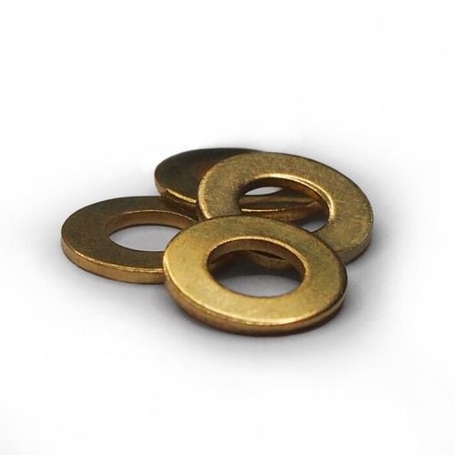 Unterlegscheiben Beilagscheibe Messing DIN125 M1,4 • M2 • M3 • M4 ...