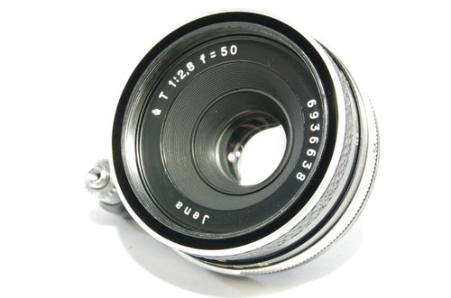 Vintage lens Carl Zeiss Jena Tessar 50mm F2.8 EXA mount Ref. 522241 | eBay