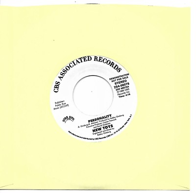 NEW TOYS (Personality) CBS Associated ZS4-08078 = MINT PROMOTIONAL ...