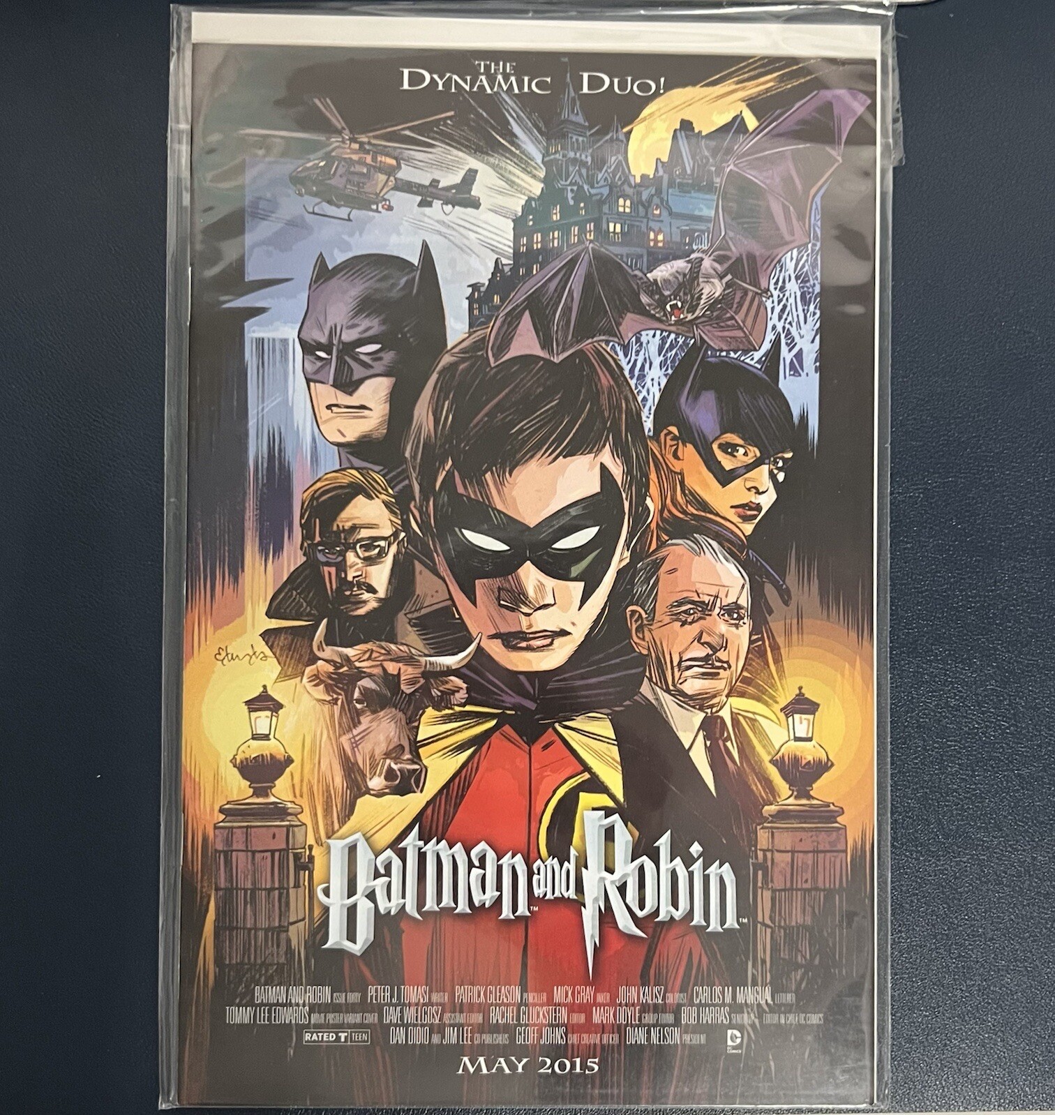 BATMAN AND ROBIN MOVIE POSTER VARIANT #40 HI GRADE | eBay