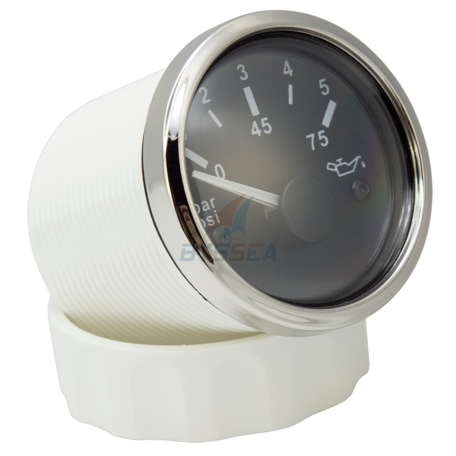 KUS Boat Outboard Oil Pressure Gauge for Marine Yacht Engine 12/24V 0-5 ...