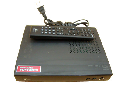 Zenith DTT901 Digital TV Tuner Converter Box with Remote | eBay