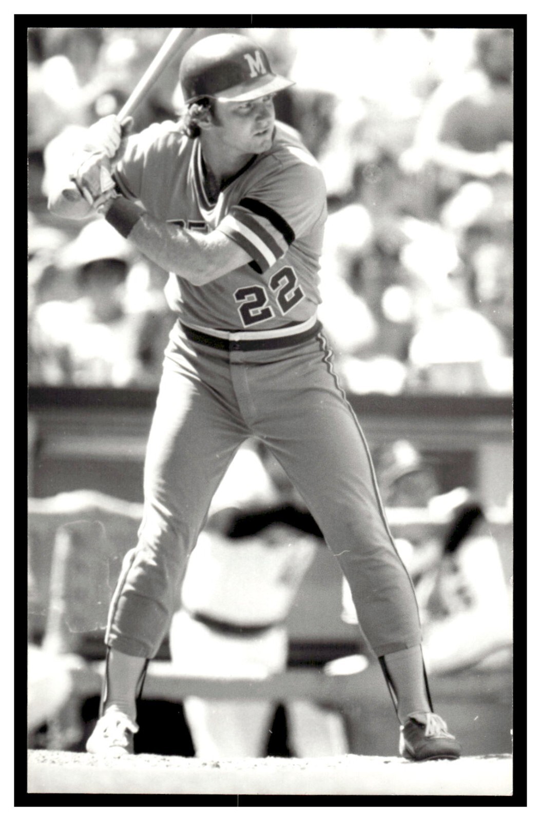 Charlie Moore (1977) Milwaukee Brewers Vintage Baseball Postcard BL1 | eBay