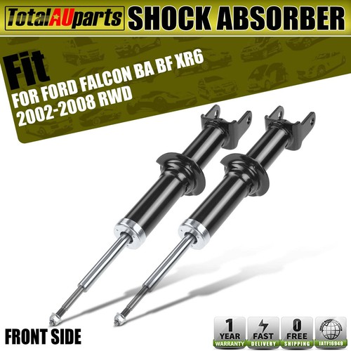 2x Front Shock Absorber Strut for Ford Falcon BA BF XR6 4.0L BARRA 2002 ...