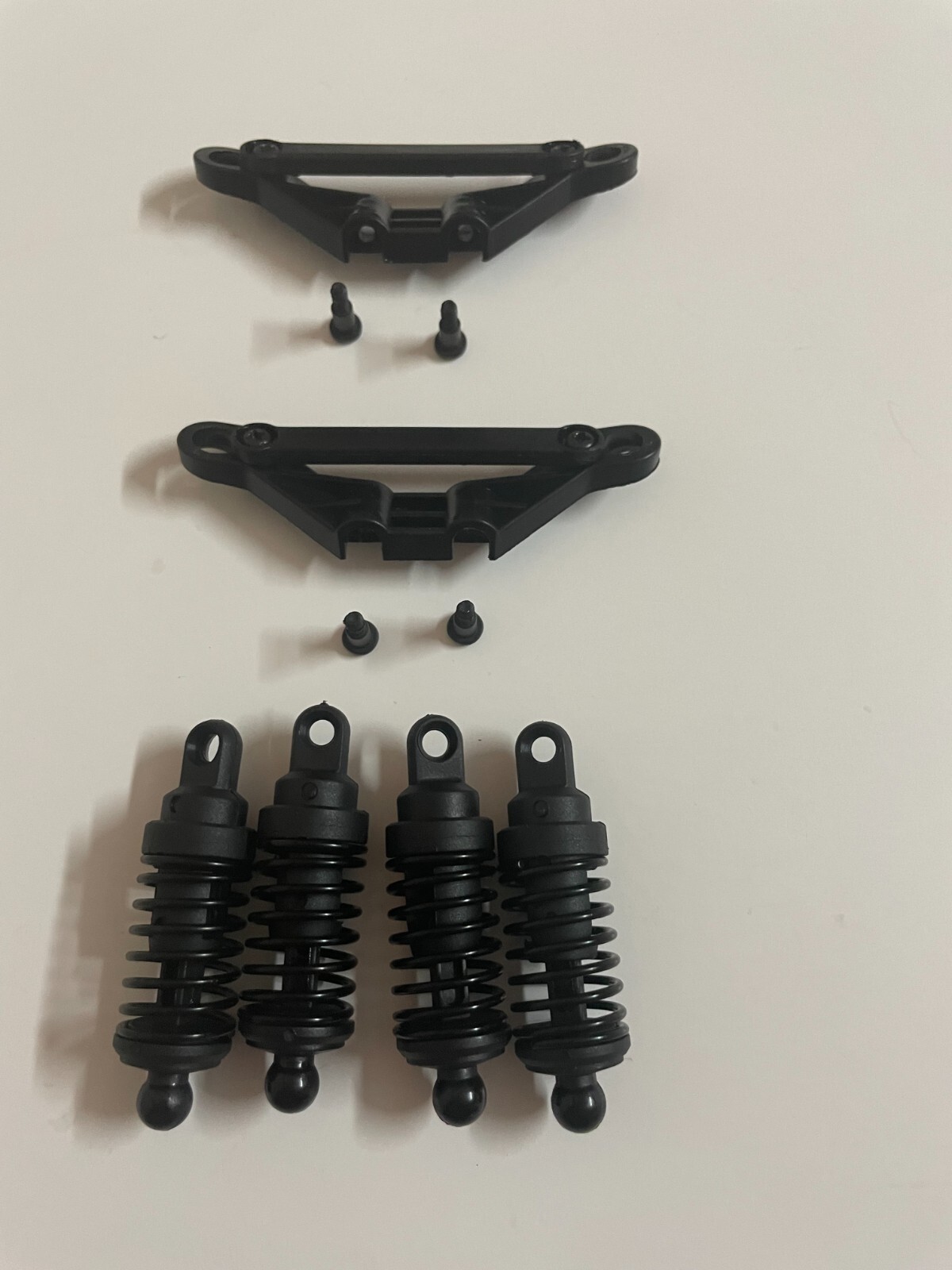 HPI RACING E10 - 85610 SHOCK/BODY POST SET - 88010 SPRING -85609 SHOCK ...