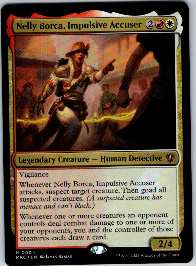 Magic the Gathering Feather, Radiant Arbiter Murders Karlov Manor ...
